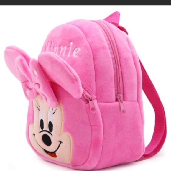 Accessories | Minnie Mouse Plush Backpack | Poshmark